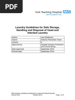 Linen and Laundry Management Guidelines For Hospitals and PDF | PDF ...