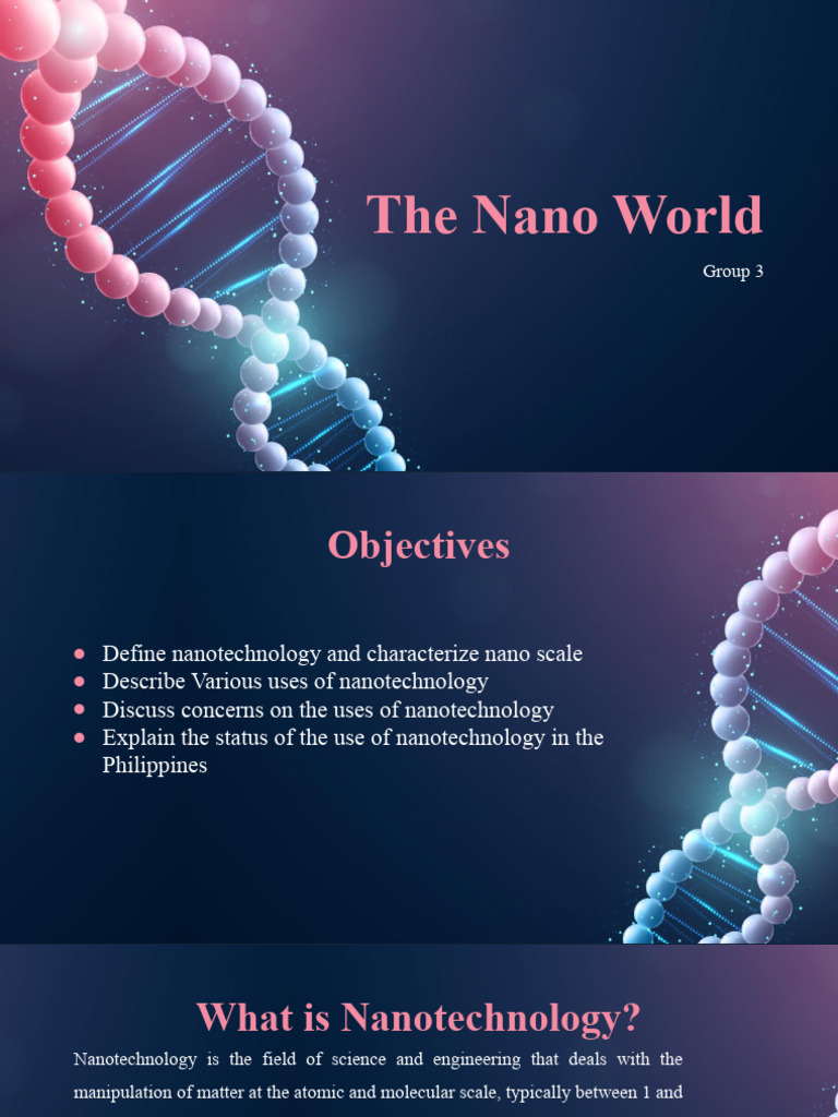 Nanotechnology Rev3 | PDF | Nanotechnology | Nanomaterials
