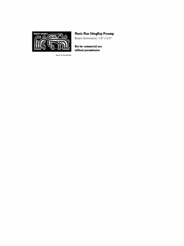 Music Man StingRay Preamp | PDF