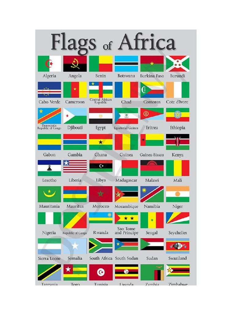 Bendera Benua Afrika | PDF