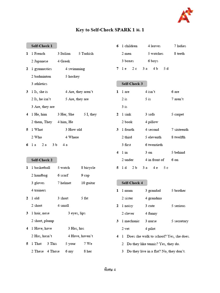 12 SP1 Key Self Check | PDF