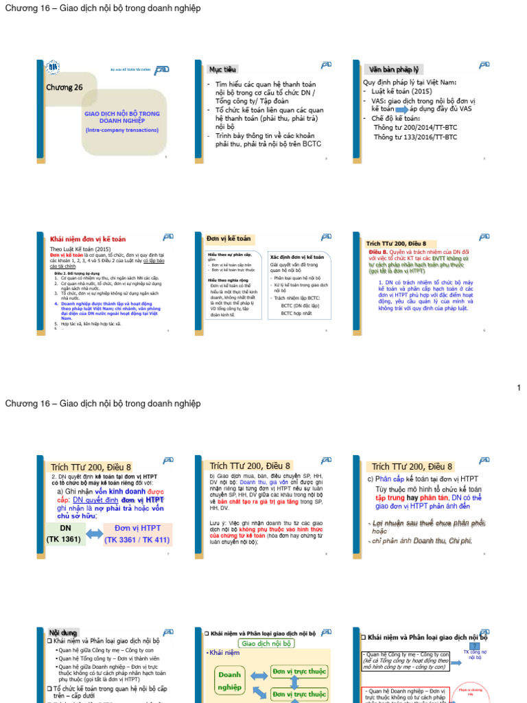 CTTT-C26 - Giao Dich Noi Bo DN | PDF