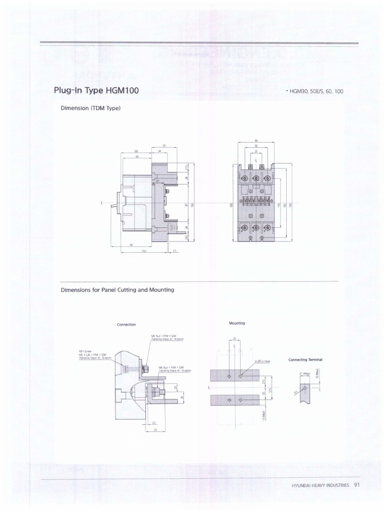 HG Series Datasheet 03 (HGM) | PDF