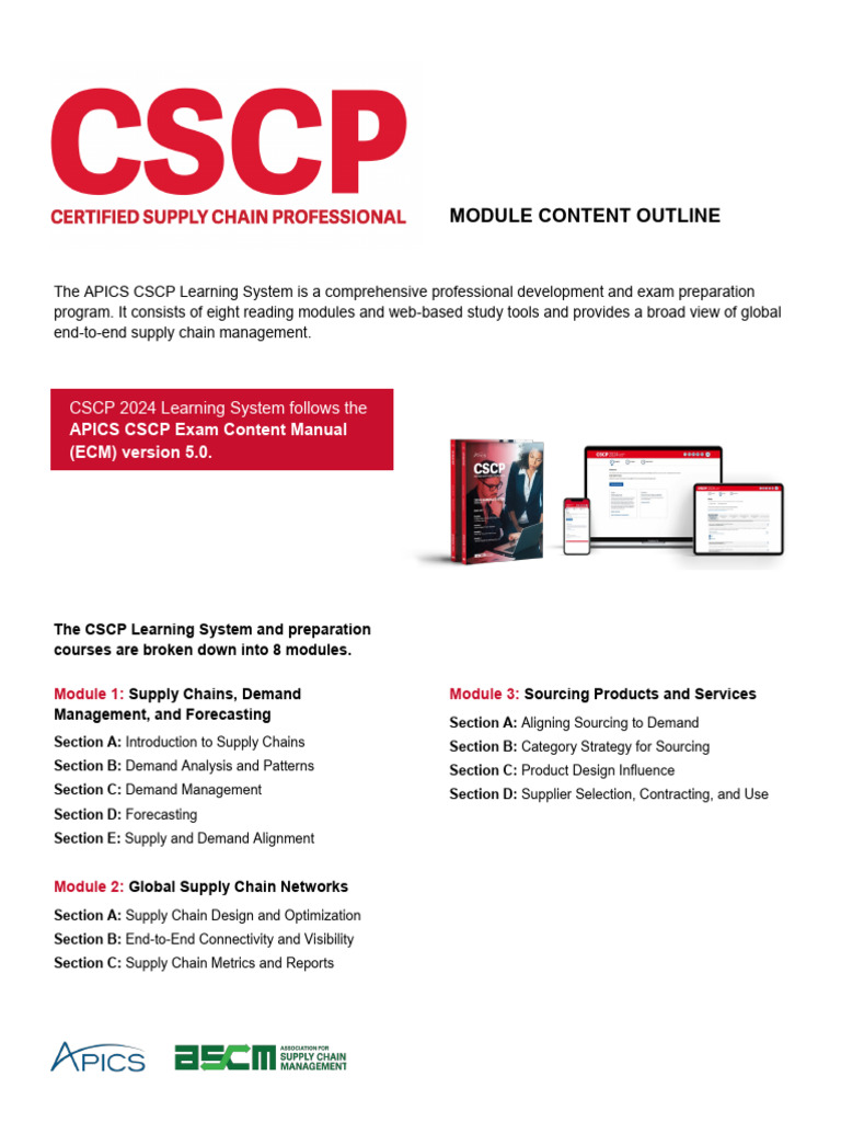 CSCP 2024 Module Content Overview | PDF | Technology & Engineering