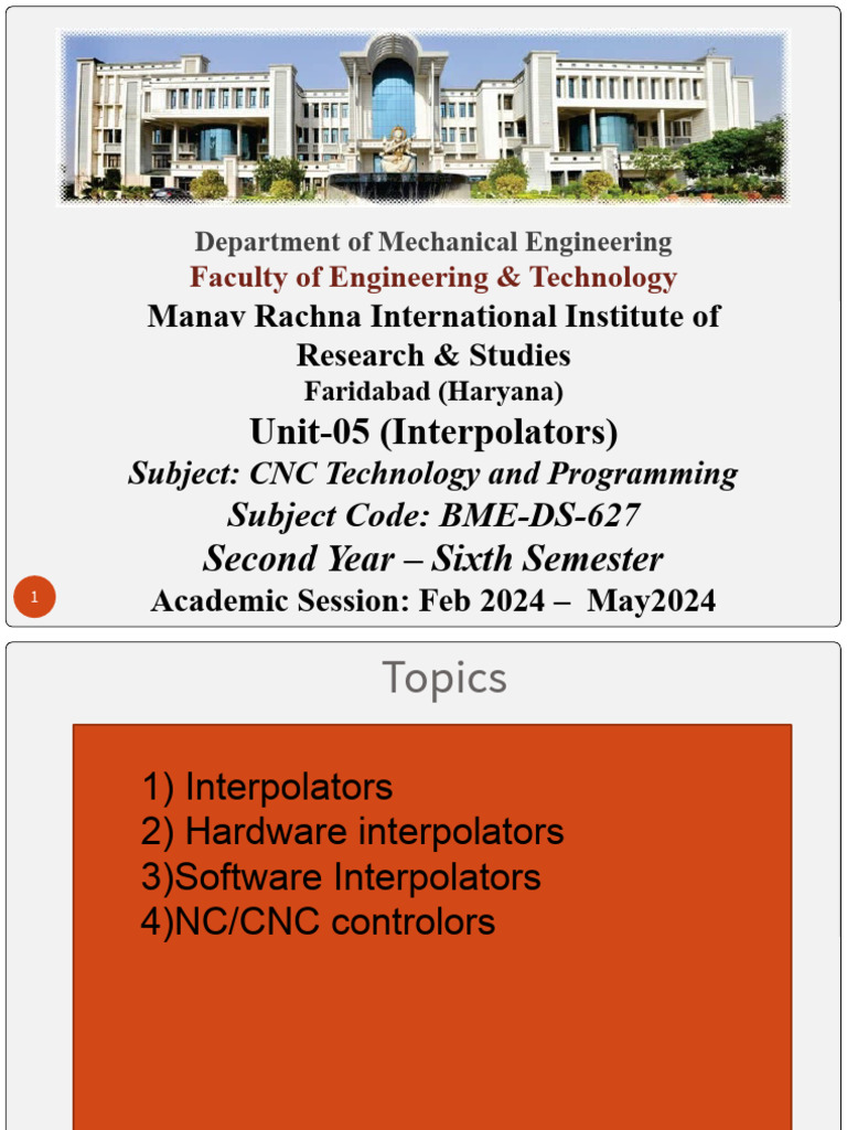 CNC UNIT-5 | Download Free PDF | Numerical Control | Computer Science