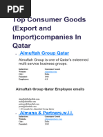Rakaz National Trading Company Contacts | PDF | Kuwait | Middle East