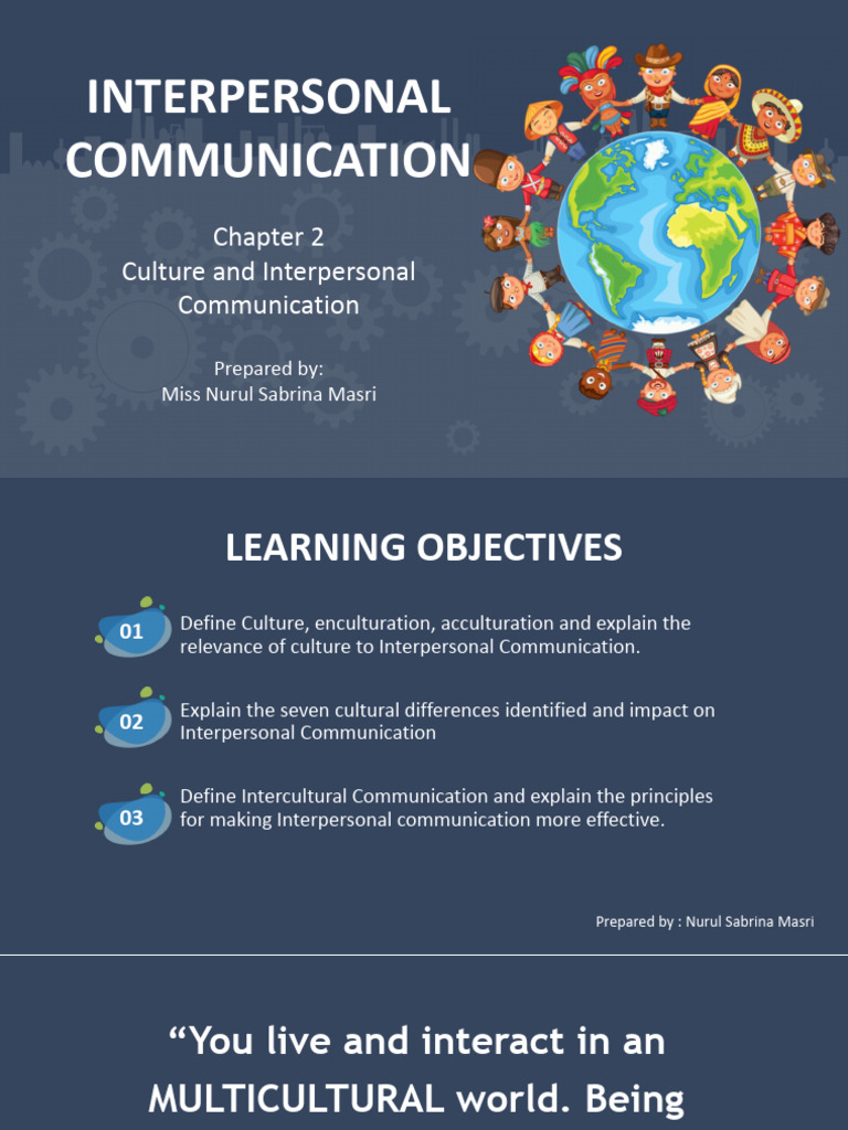 Chapter 2 - Culture and Interpersonal Communication | PDF ...