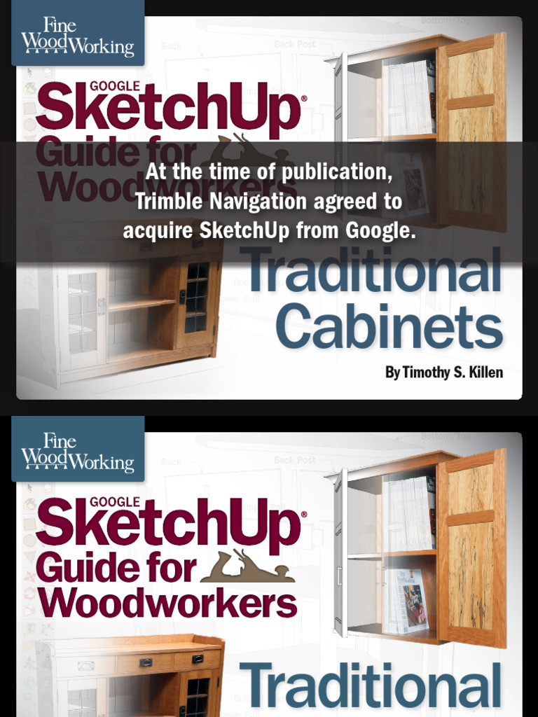 Fine Woodworking's Google SketchUp® Guide For Woodworkers Traditional ...
