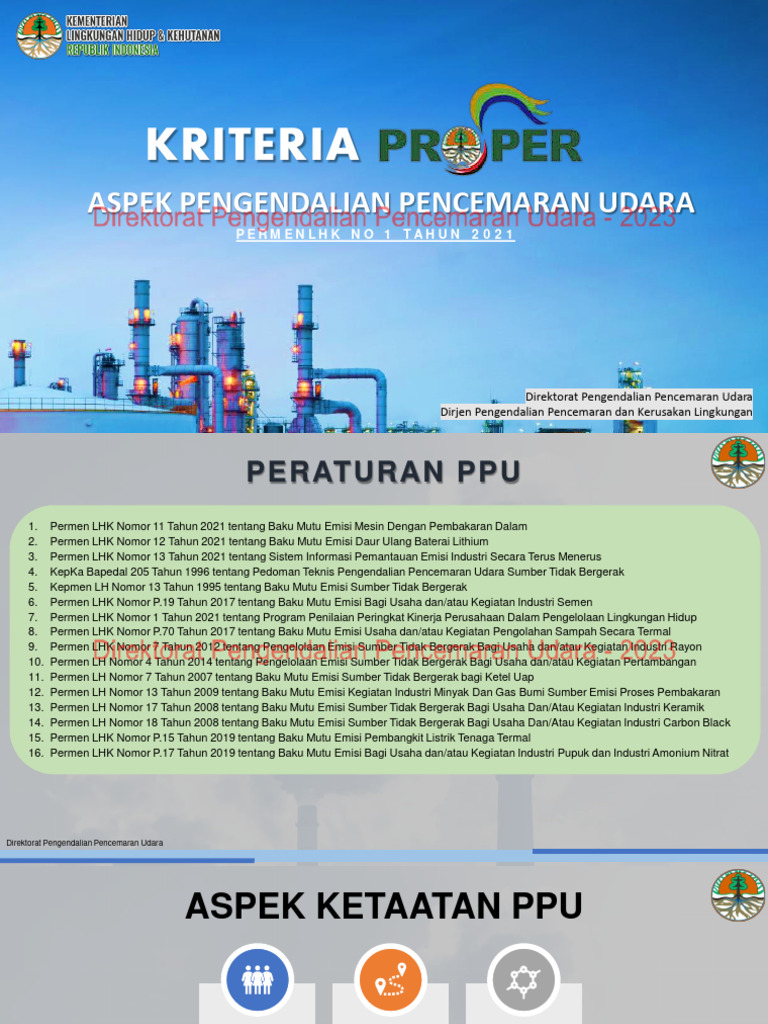 Kriteria Proper Aspek PPU | PDF