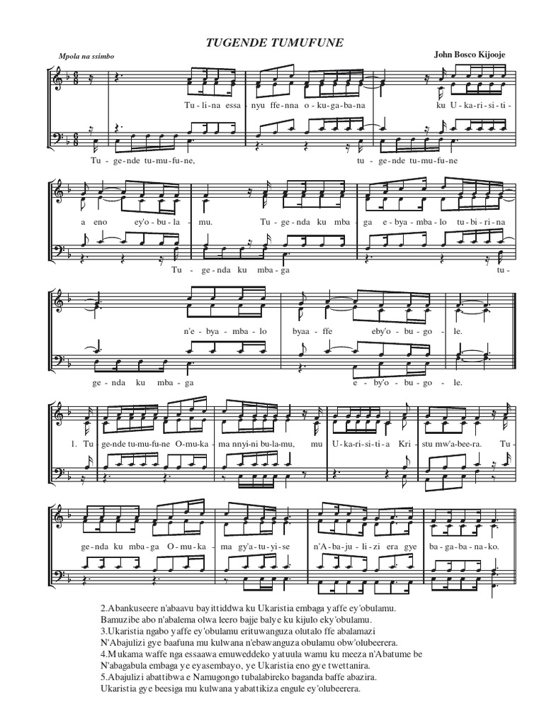 Tugende Tumufune1 | PDF