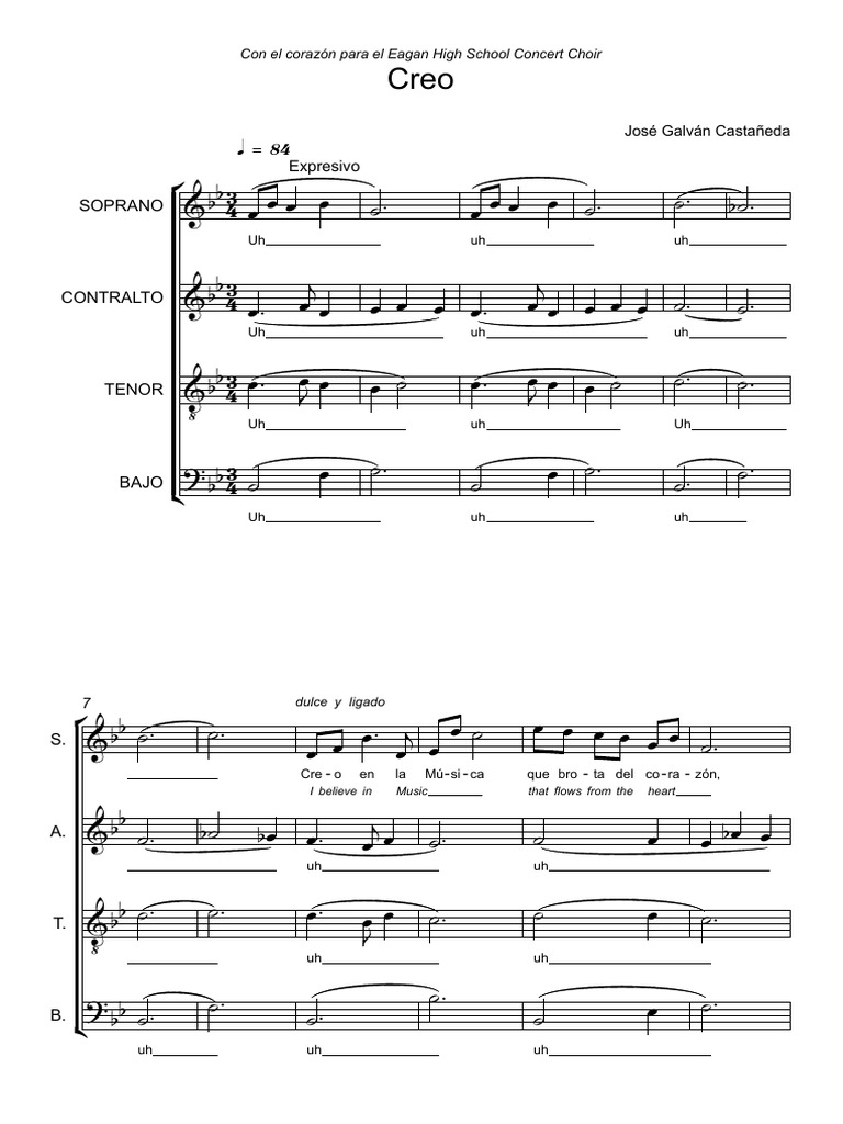 Partitura Creon | PDF