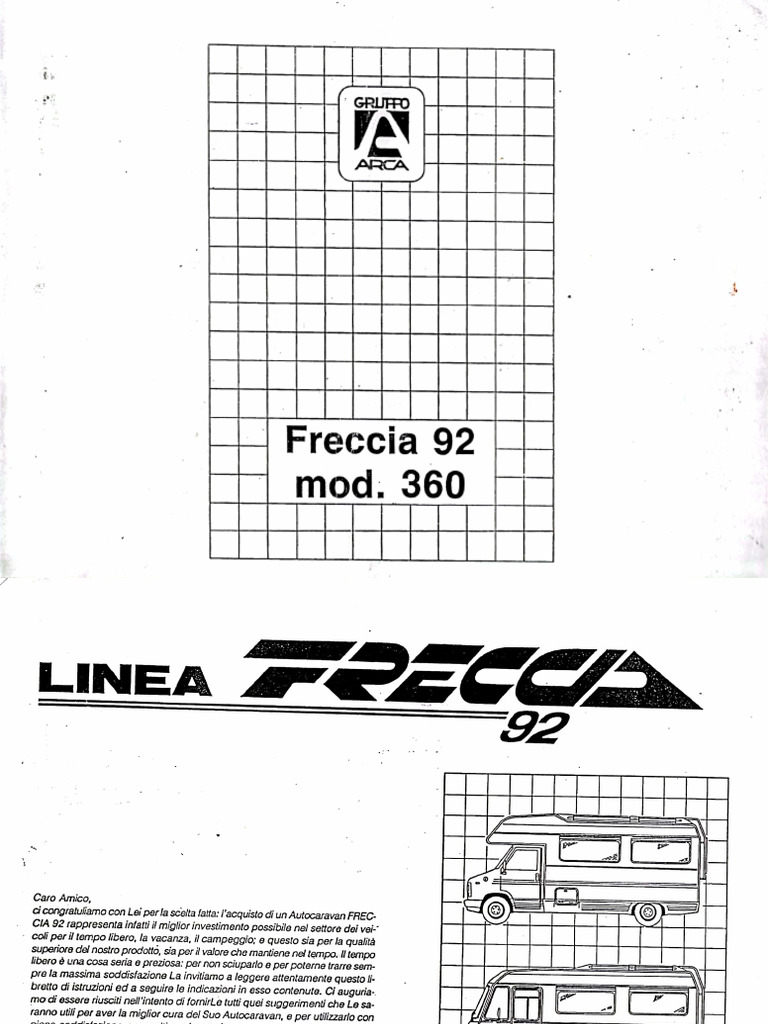 Manuale Freccia 360 | PDF