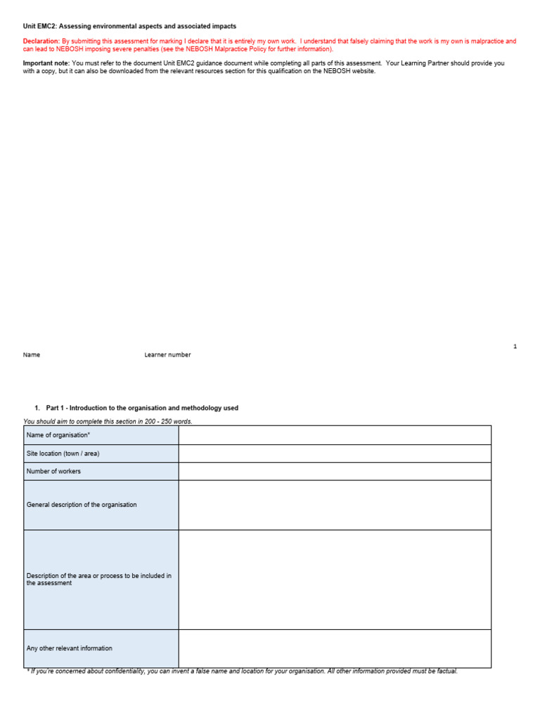 Emc2 Blank Template v1.4 | PDF | Business