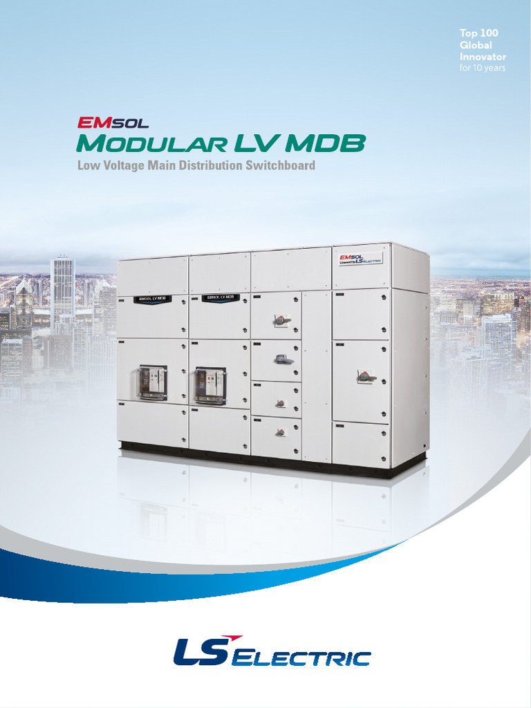 Modular LV MDB Specifications and Features | PDF | Electromagnetic ...