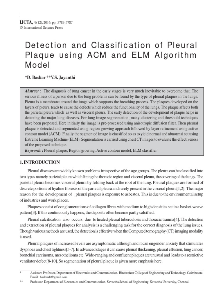 2016 Detection And Classification Of Pleural1474891261 Ijcta Pdf