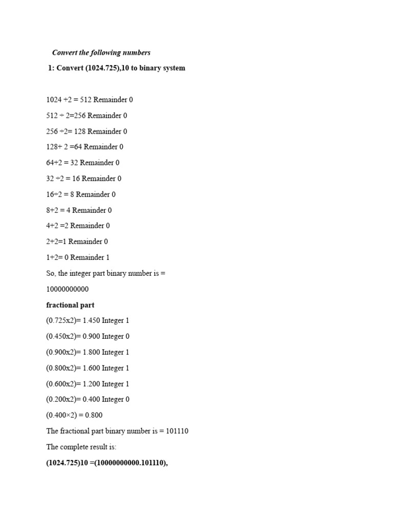 Digital Numbers Assignment | PDF | Decimal | Numbers