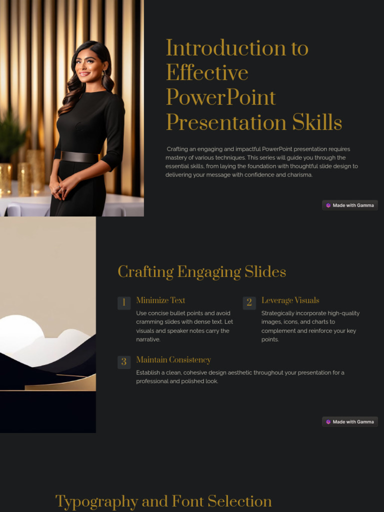 Introduction To Effective PowerPoint Presentation Skills | PDF | Typography | Communication