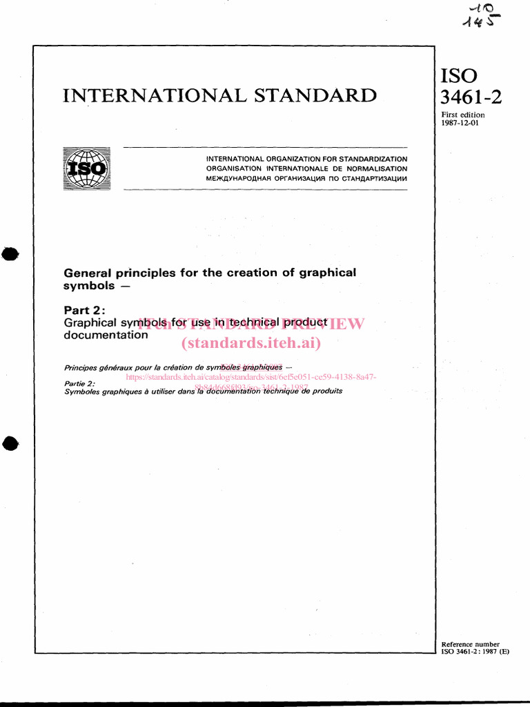 Text Iso-3461-2 en | PDF | International Organization For Standardization | Technical Drawing
