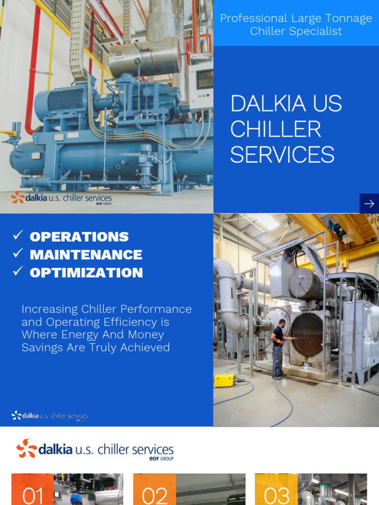 Dalkia US Chillers Services Technical Profile | PDF | Computers