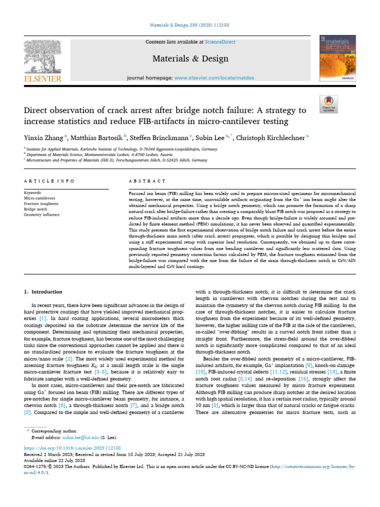 2023-Zhang Et Al - A Strategy To Increase Statistics and Reduce FIB-artifacts in Micro ...