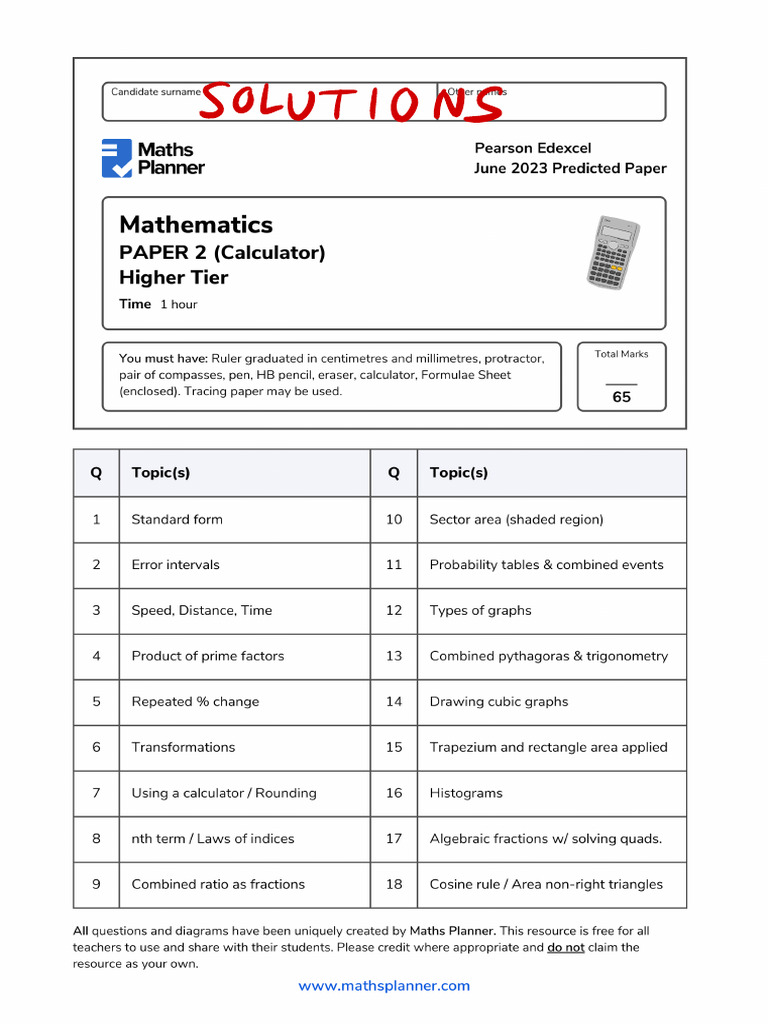Math Problem Solutions and Calculations | PDF