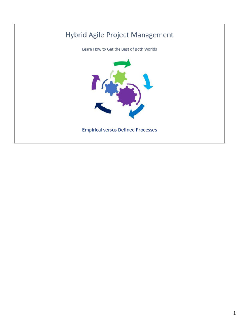 Lecture 12 Slides Pdf Agile Software Development Project Management