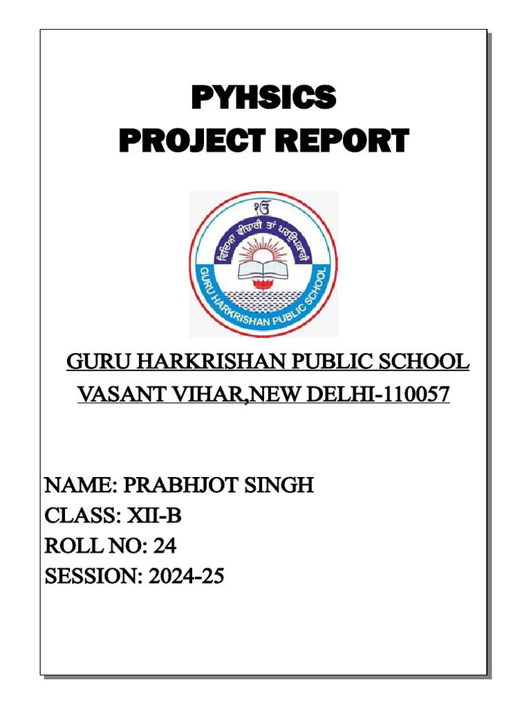 Physics Report | Download Free PDF | Rectifier | Direct Current