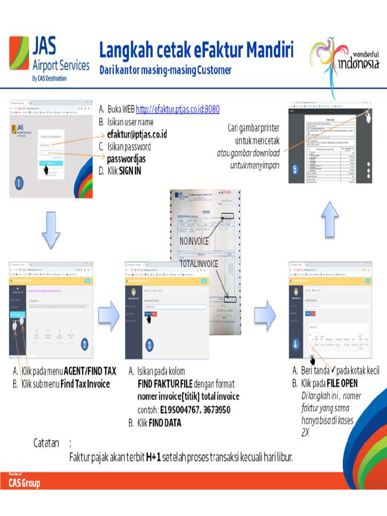 Website Faktur Jas | PDF