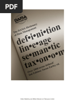 DAMA-DMBOK Functional Framework v3 02 20080910 PDF | PDF | Business ...