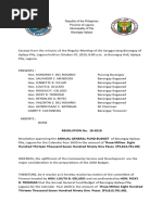 Barangay Appropriation Ordinance - Revised Blank | PDF | Budget ...