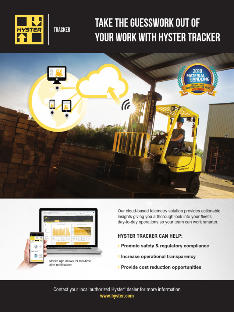 Hyster Tracker Flyer Award | Download Free PDF | Computing