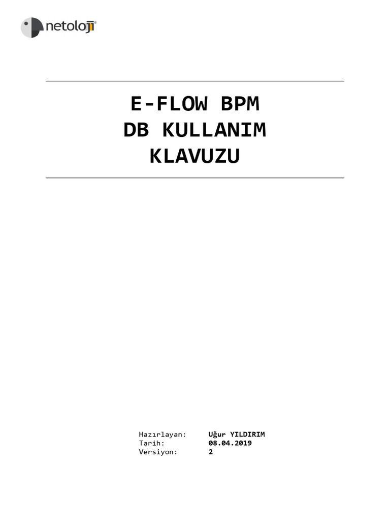 Eflow Egitim Dokumani | PDF