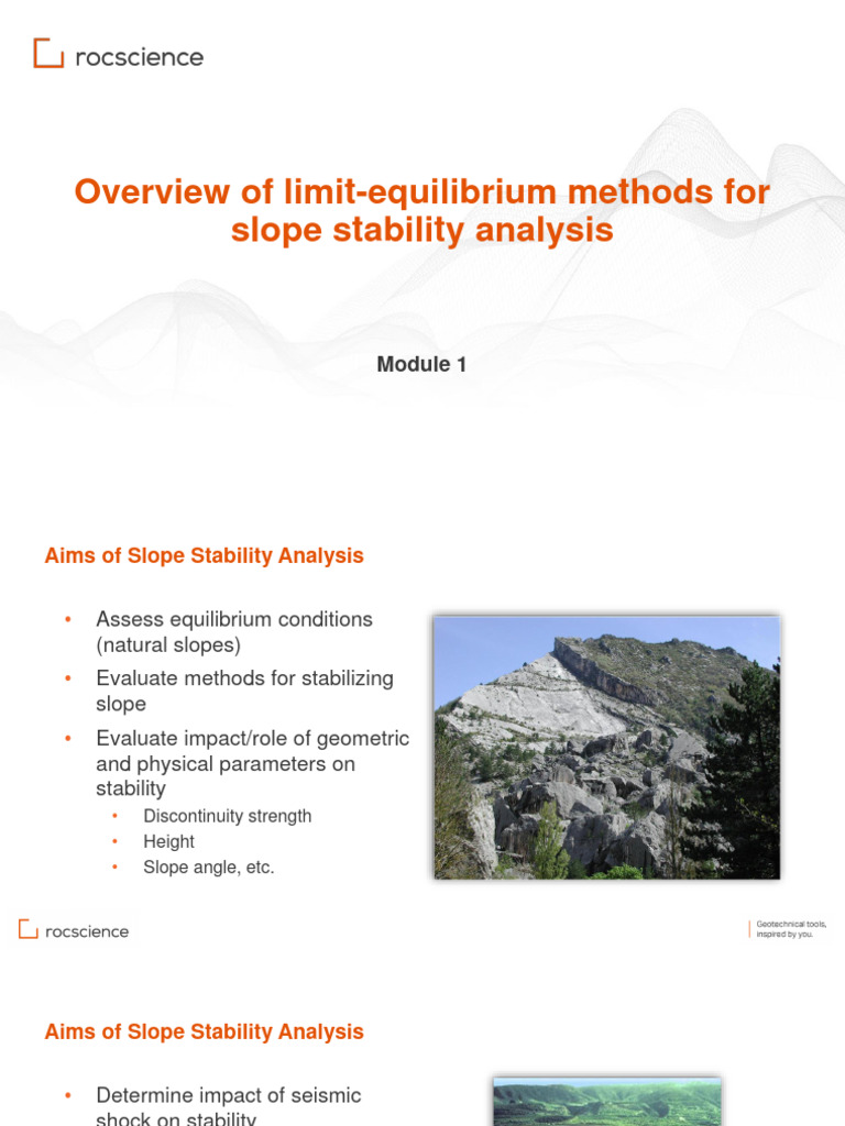 Limit Equilibrium Methods in Slope Stability | PDF | Applied And ...