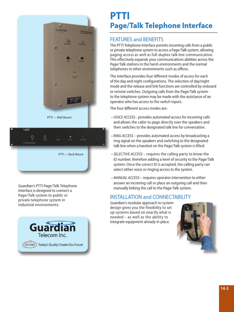 23 (1) Ptti | PDF | Telephone | Telecommunications Equipment