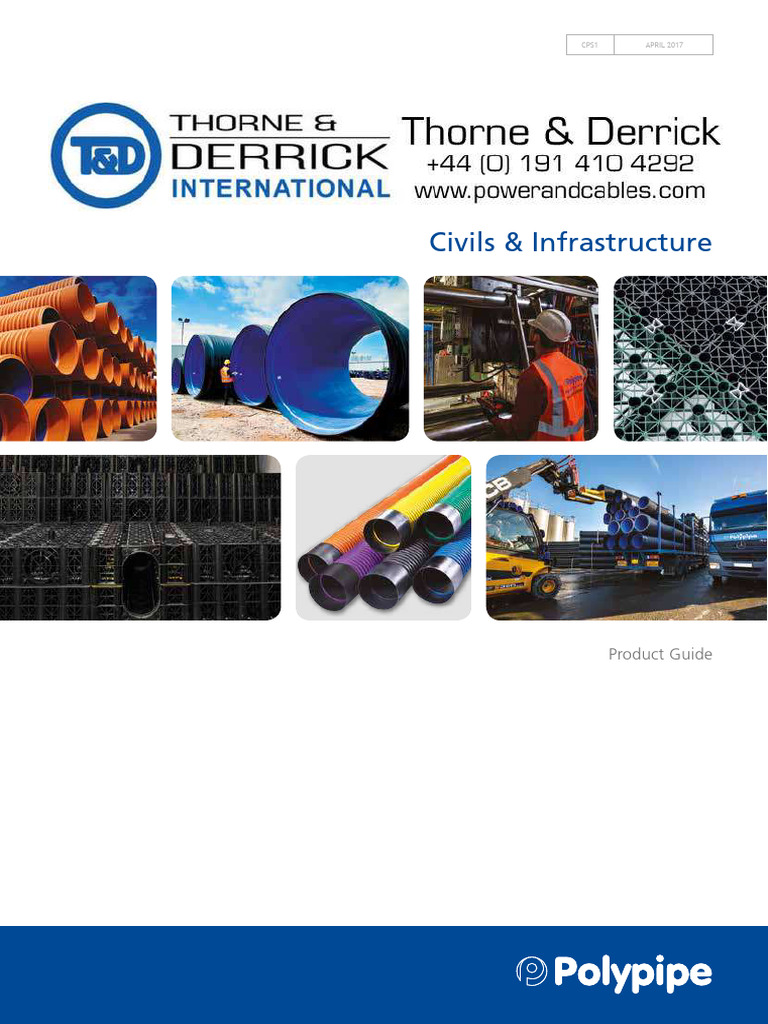 Polypipe Cable Duct Brochure New | PDF | Drainage | Storm Drain