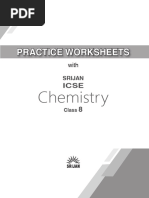 9th Icse Chemical Changes and Reaction Test 12 | PDF | Chemical ...