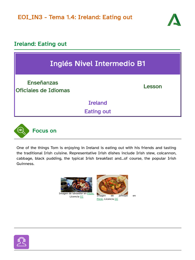Tema 4 B1 Escuela Oficial de Idiomas | PDF | Obesity | Potato