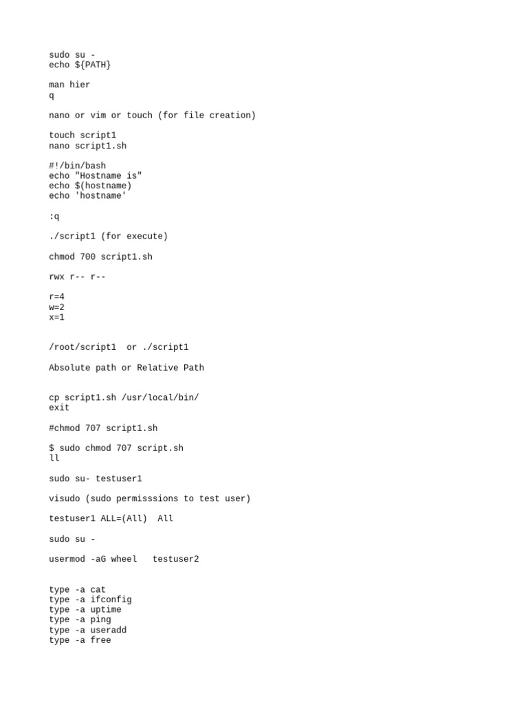 Shell Scripts Pdf User Computing Software 