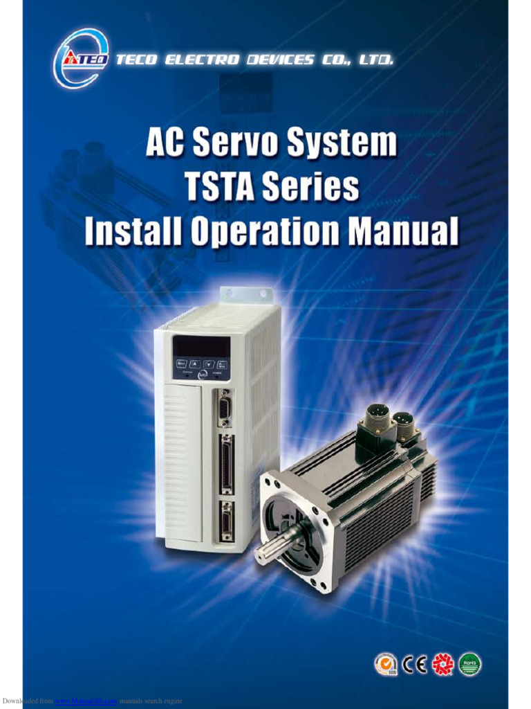 Tsta Series | PDF | Electric Motor | Electrical Wiring