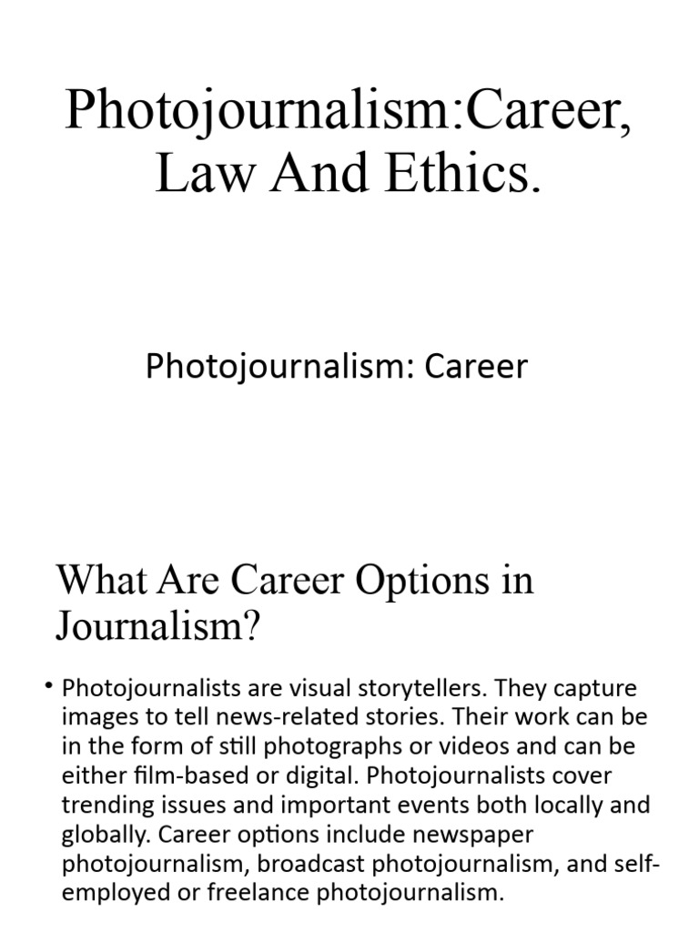 Photojournalism WPS Office | PDF | Mass Media