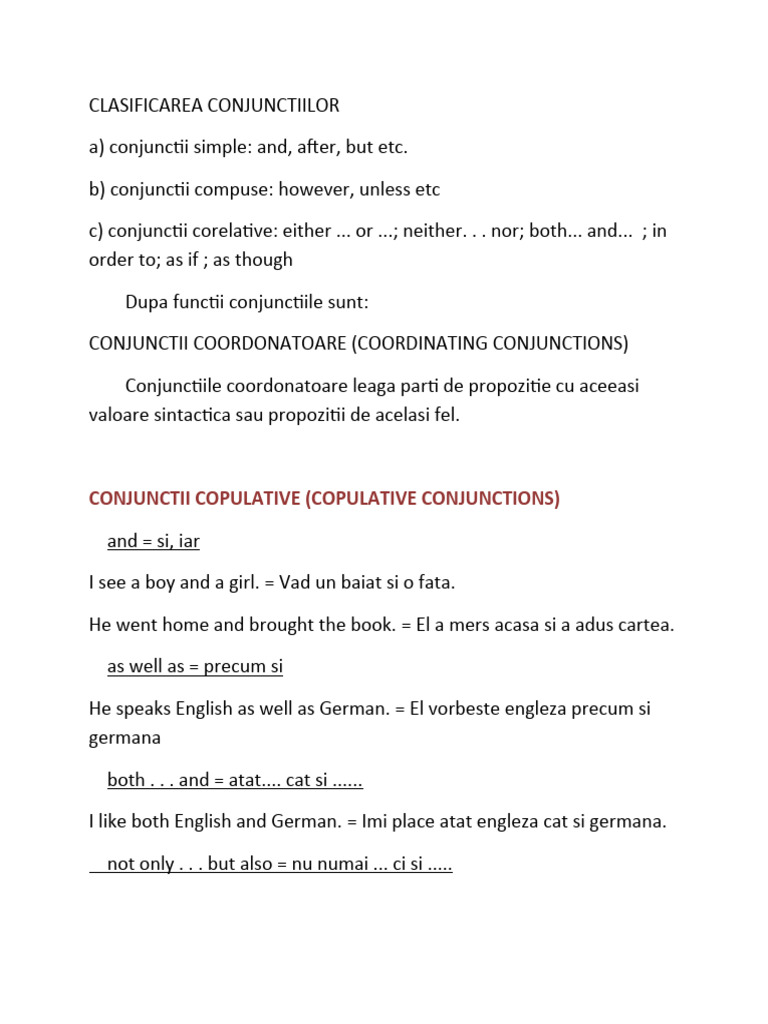 Conjunctii | PDF | Language Arts & Discipline | Poetry