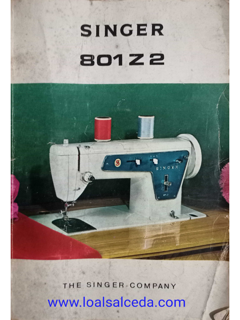 Singer 801z | PDF