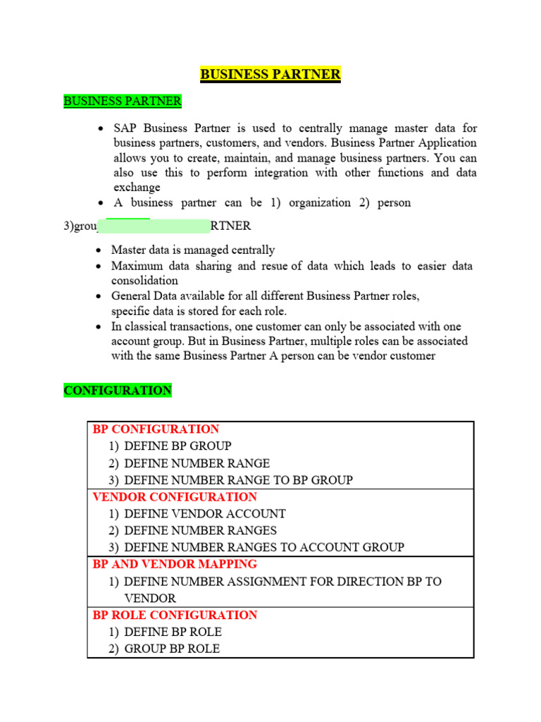 Business Partner | PDF | Information Technology Management | Computer Science