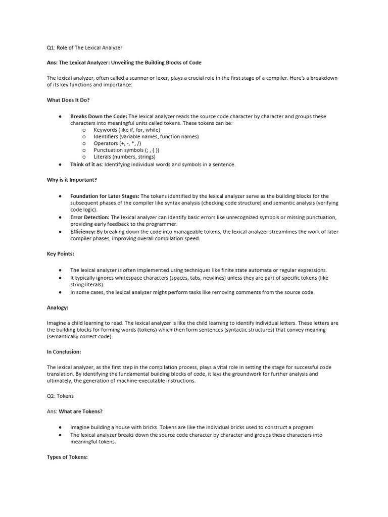 Compiler Design (All Modules) - 03 | PDF | Formalism (Deductive ...
