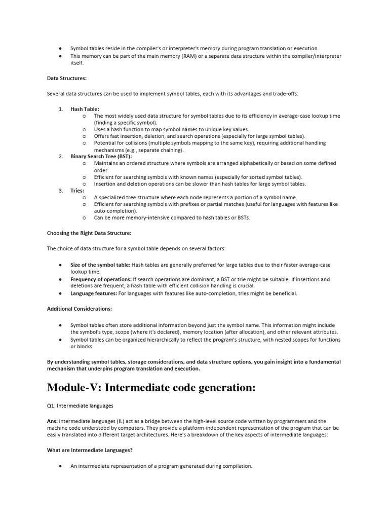 Compiler Design (All Modules) - 20 | PDF | Compiler | Computer Program Compiler Design (All Modules) - 20 | PDF | Compiler | Computer Program