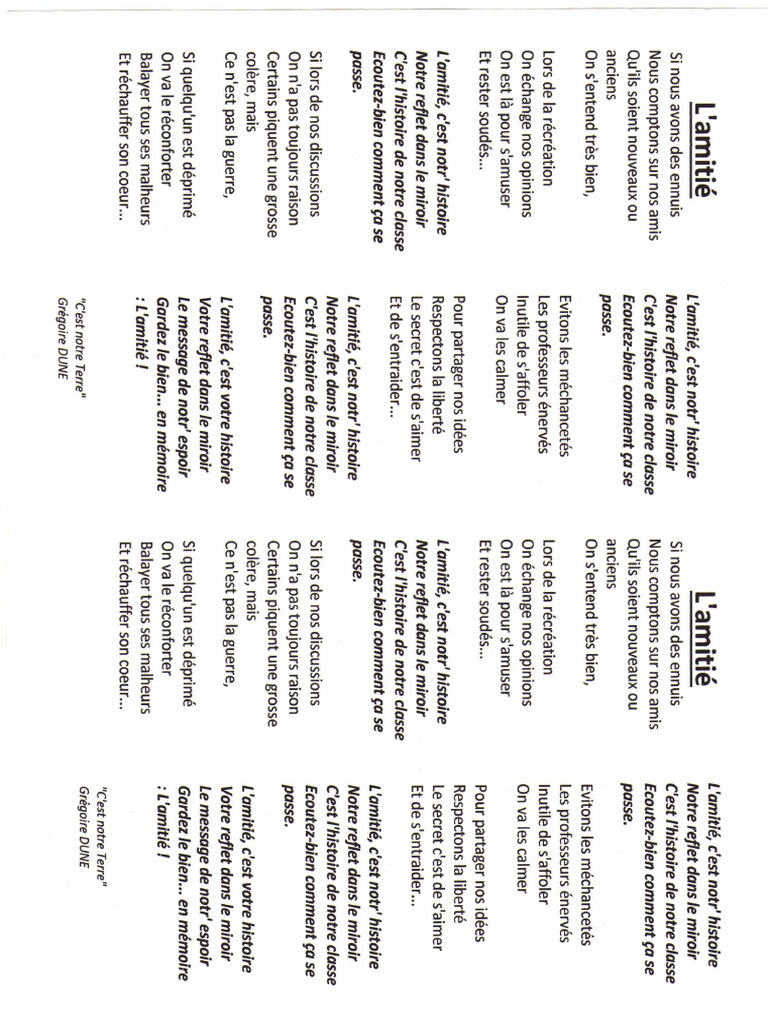 Paroles Chanson | PDF