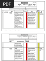Roof Work Risk Assessments | PDF | Risk Assessment | Hazards