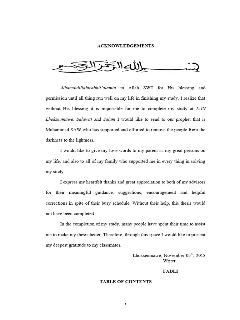 ACKNOWLEDGEMENT | PDF | Data | Translations