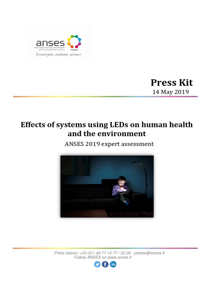 Effects of Systems Using LEDs On Human Health and The Environment ANSAS ...