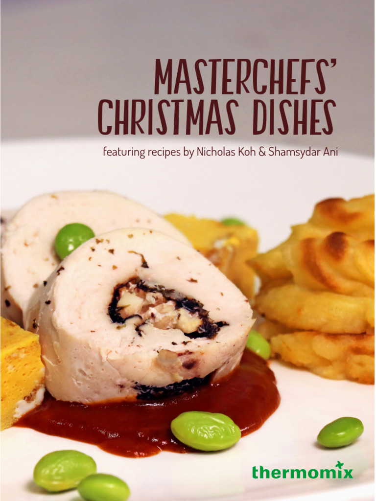 MasterChefs Christmas Booklet | PDF | Tofu | Stock (Food)